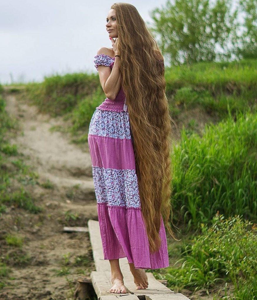 Meet Daria Gubanova, also known as "Real-Life Rapunzel" - Urban Woman ...