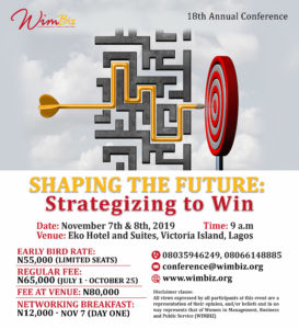 Learn How You can Strategize to Win at The 18th WIMBIZ Annual ...
