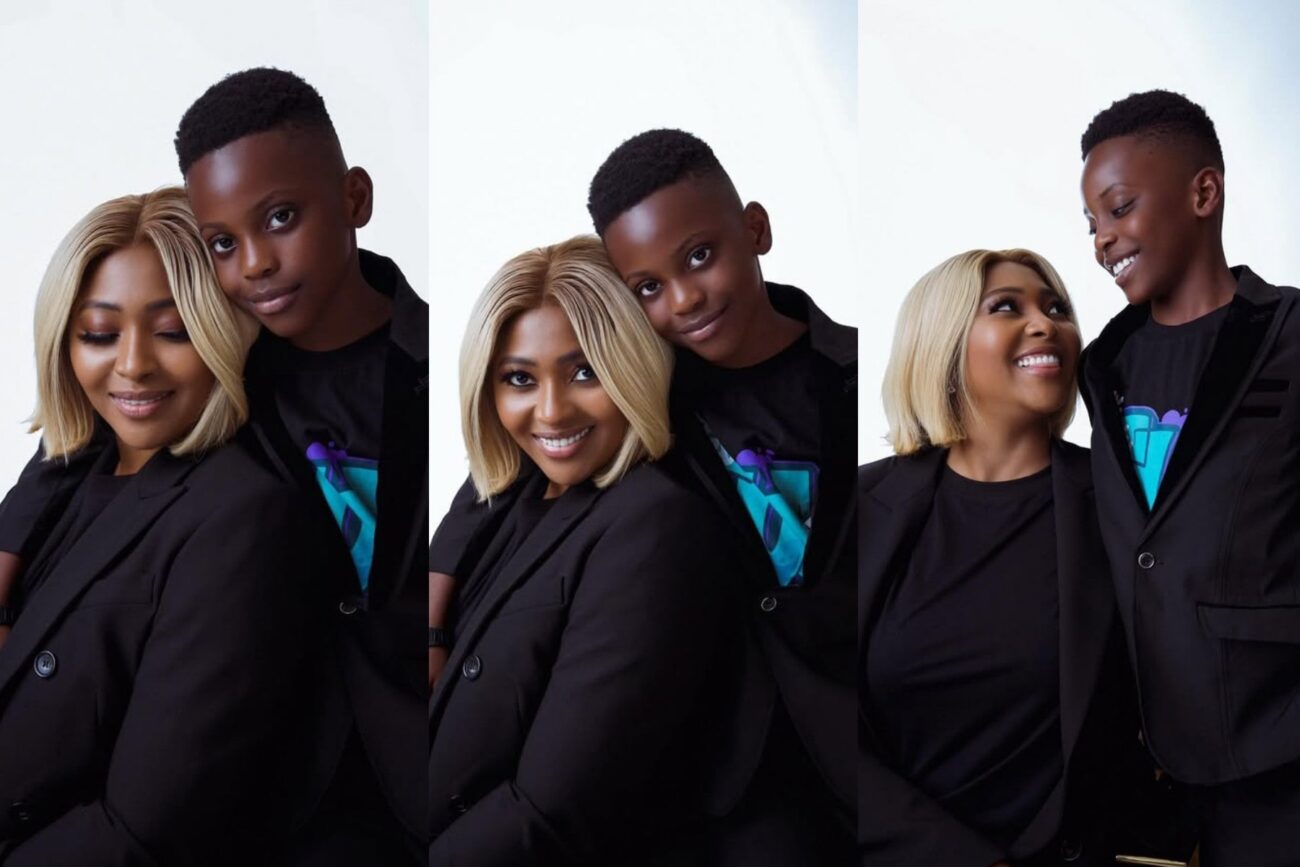 Lilian Esoro and Ubi Franklin Celebrate Son Jayden's 9th Birthday on ...